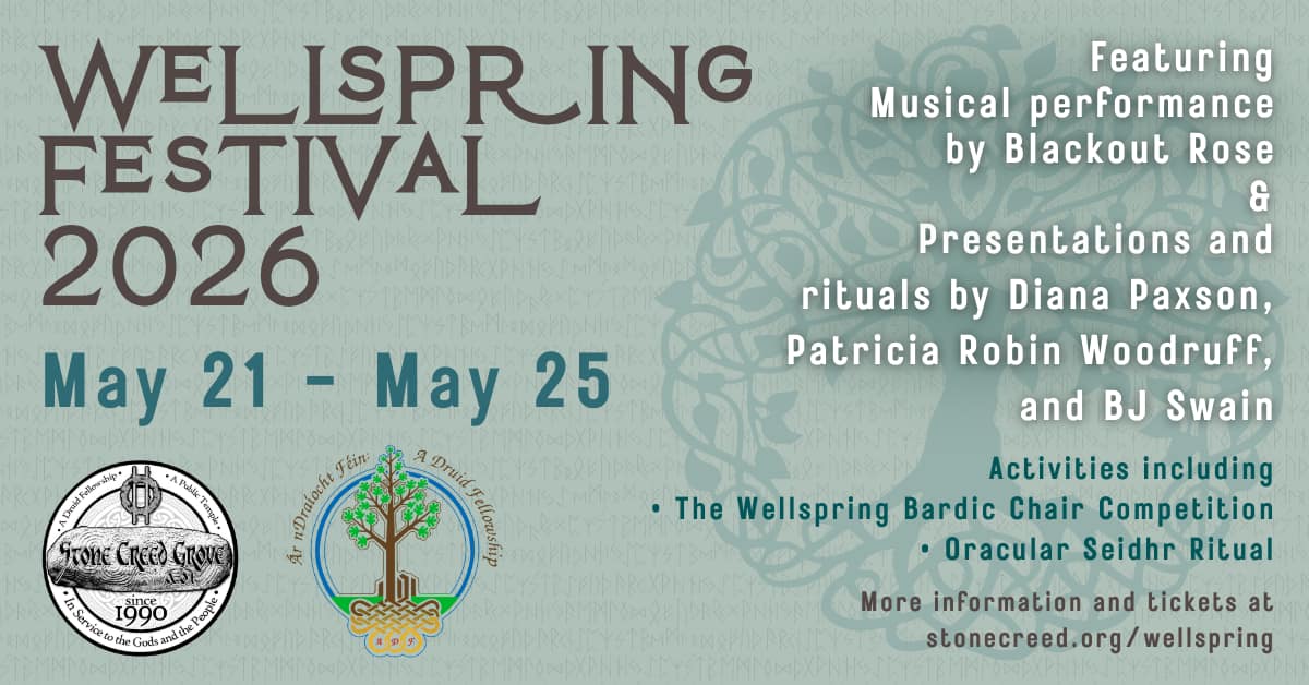 The Wellspring Gathering 2026 – Stone Creed Grove, ADF
